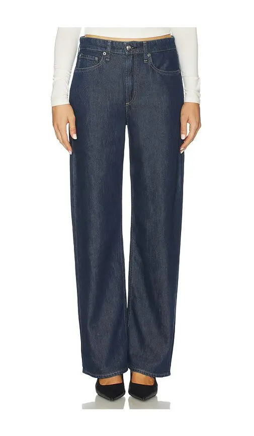 Rag & Bone Featherweight Logan Wide Leg Jeans