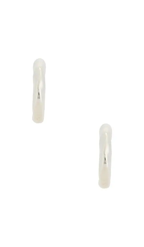 Ettika Liquid Luxe Medium Hoop Earrings
