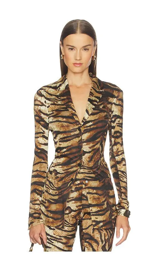 Ronny Kobo Zena Top - Brown