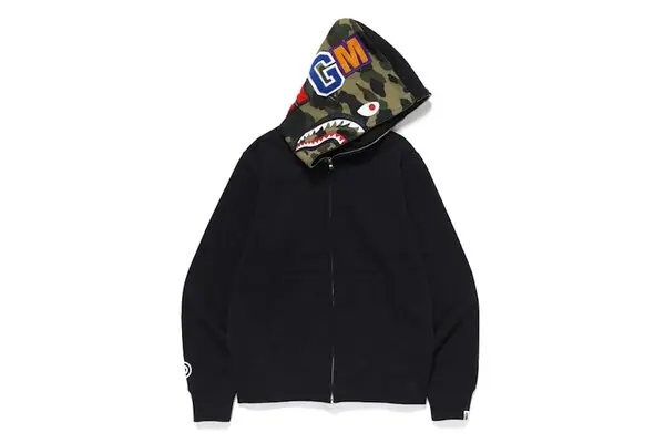 A BATHING APE X Pusha T Shark Full Zip Hoodie
