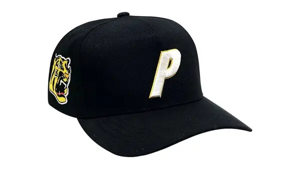 PALACE Osaka Exclusive Hanshin Tigers 5 Panel Cap - Black