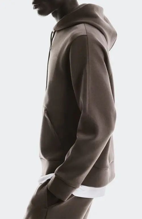 On Focus Technical Hoodie - Pebble