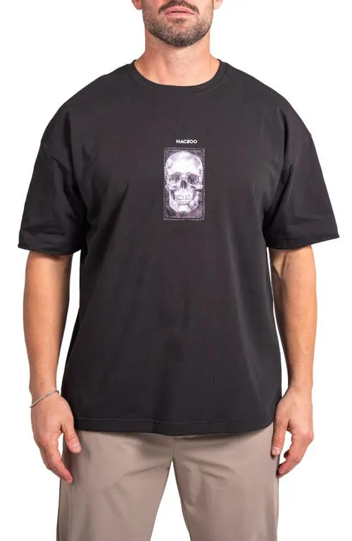 MACEOO Ascension Maison Appliqué Cotton Graphic T-shirt