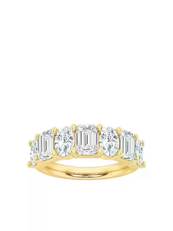 TILLA 14k Yellow Lab-grown Diamond Eternity Ring - Gold