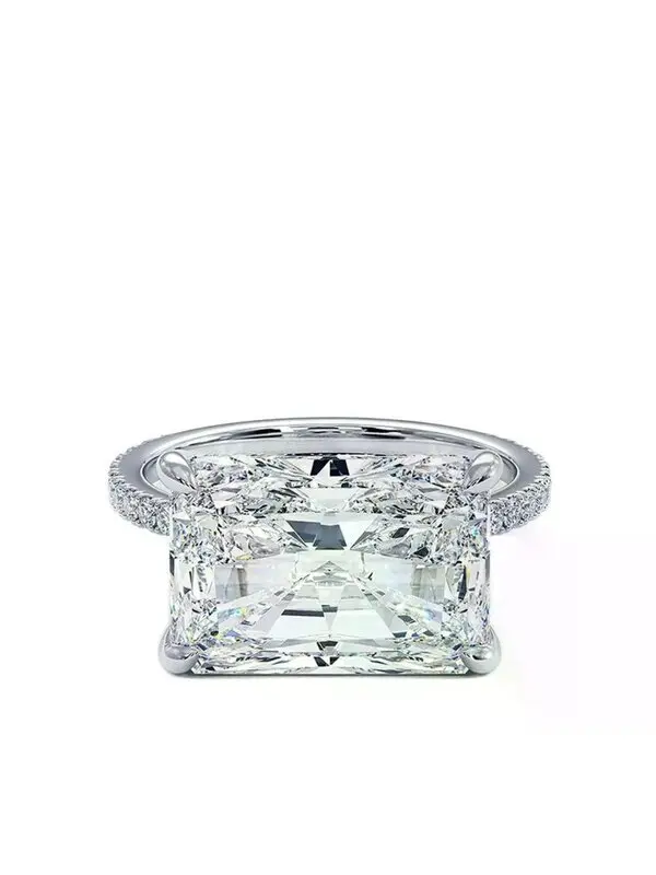 TILLA 14k White Gold Diamond Ring - Silver