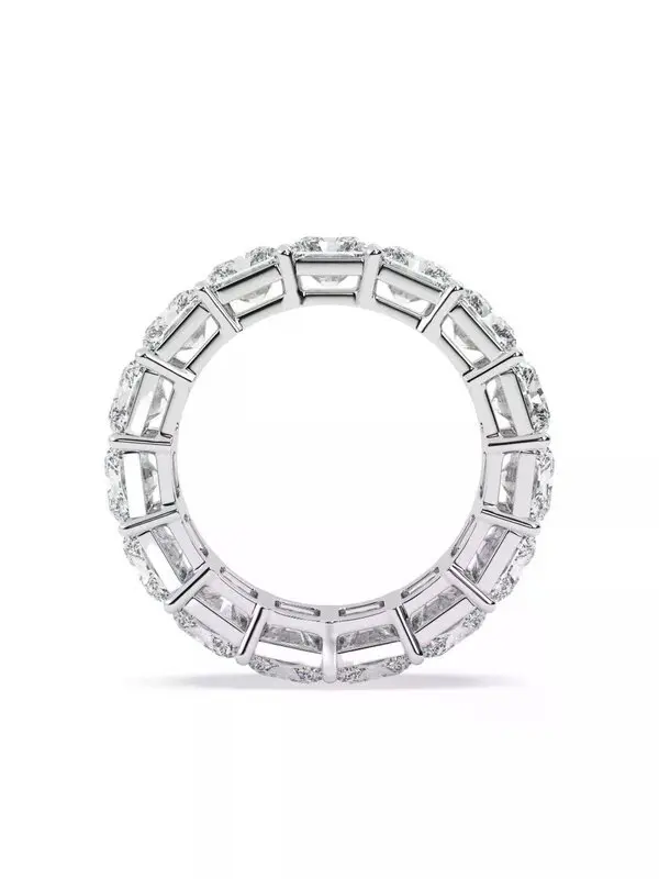 TILLA 14k White Gold Diamond Eternity Ring