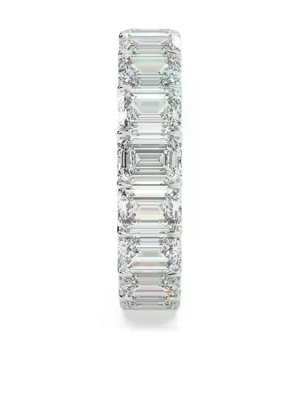 TILLA 14k White Gold Diamond Eternity Ring