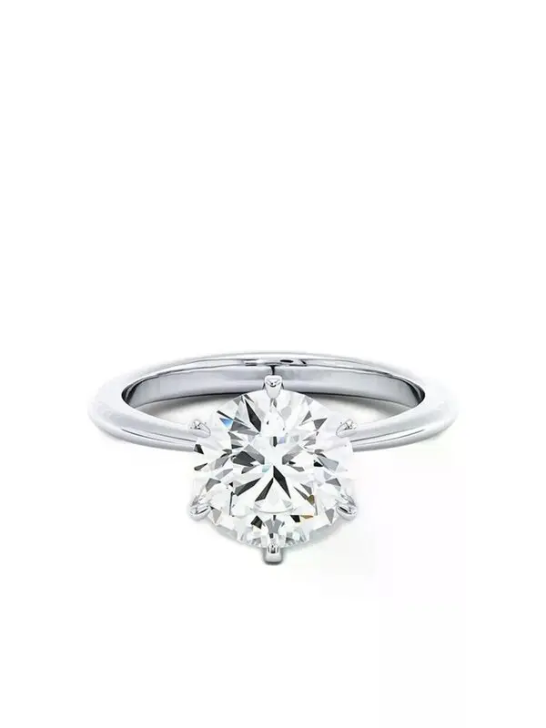 TILLA 14k White Gold 2ct Lab-grown Diamond Solitaire Ring - Silver