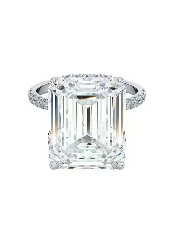 TILLA 14k White Gold Diamond Ring - Silver