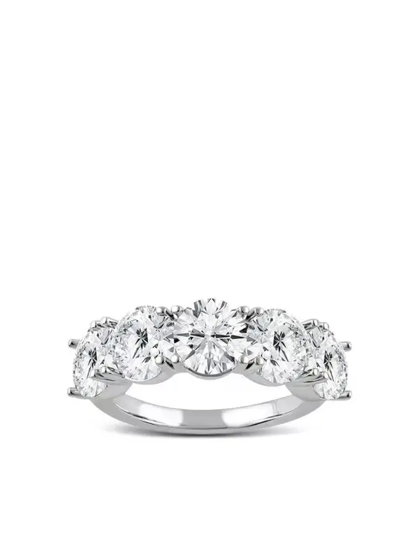 TILLA 14k White Gold Lab-grown Diamond Ring - Silver