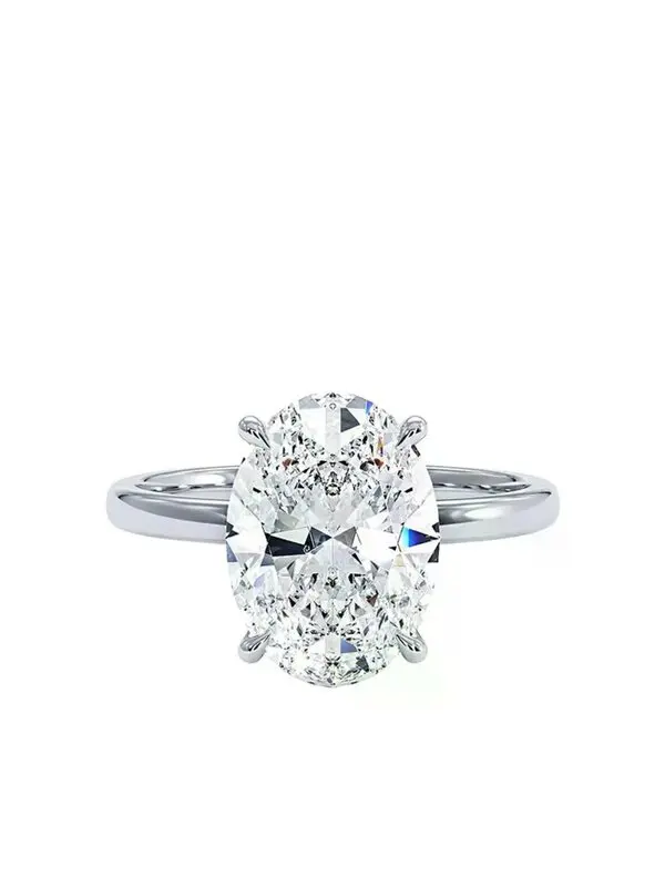 TILLA 14k White Gold Lab-grown Diamond Ring - Silver