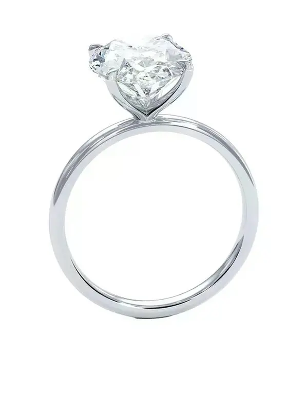 TILLA 14k White Gold Lab-grown Diamond Ring - Silver