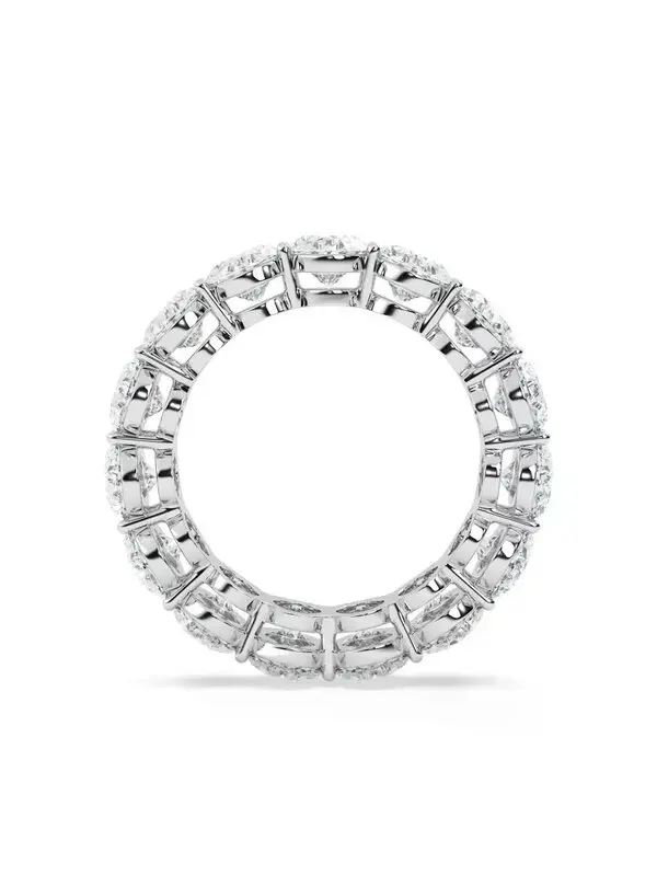 TILLA 14k White Gold 7.5ct Diamond Band Ring