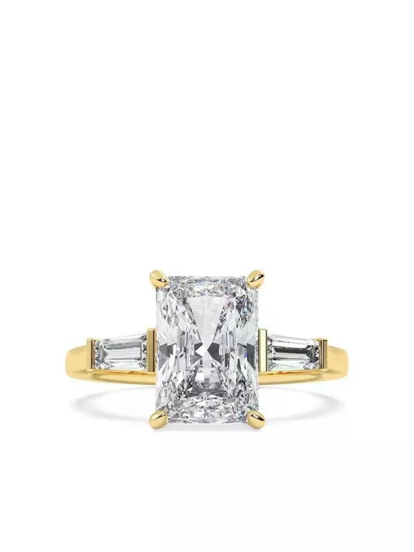 TILLA 14k Yellow Radiant Diamond Ring - Gold