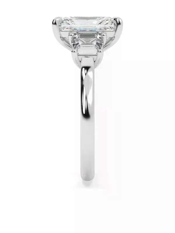 TILLA 14k White Gold Radiant Diamond Ring