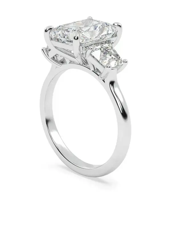 TILLA 14k White Gold Radiant Diamond Ring