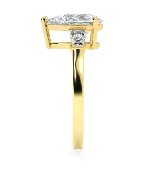 TILLA 14k Yellow Diamond Ring - Gold