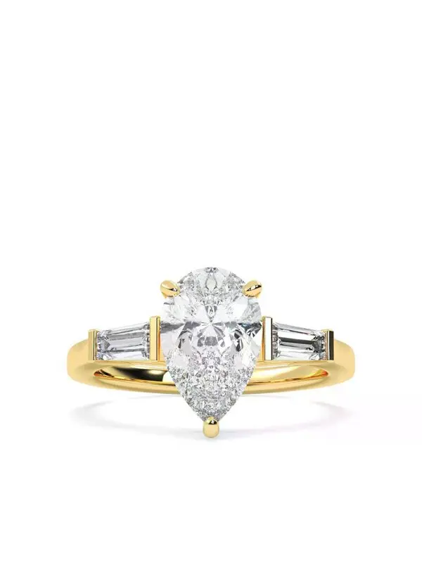 TILLA 14k Yellow Diamond Ring