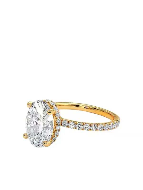 TILLA 14k Yellow Diamond Eternity Ring