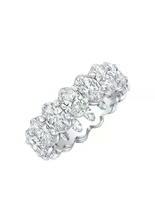 TILLA 14k White Gold Laboratory-grown Diamond Eternity Band