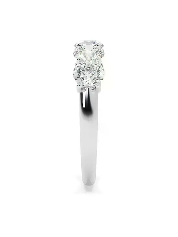 TILLA 14k White Gold 2ct Lab-grown Diamond Band Ring