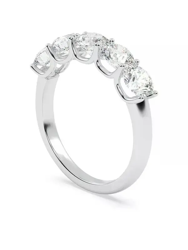 TILLA 14k White Gold 2ct Lab-grown Diamond Band Ring