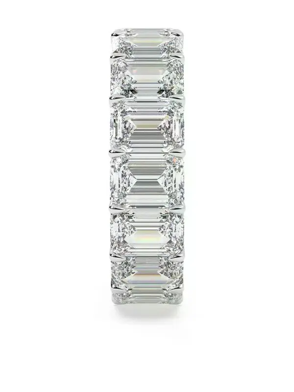 TILLA 14k White Gold Diamond Eternity Ring