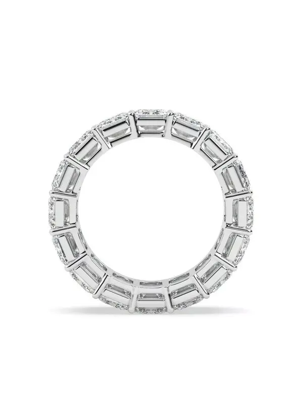 TILLA 14k White Gold Diamond Eternity Ring