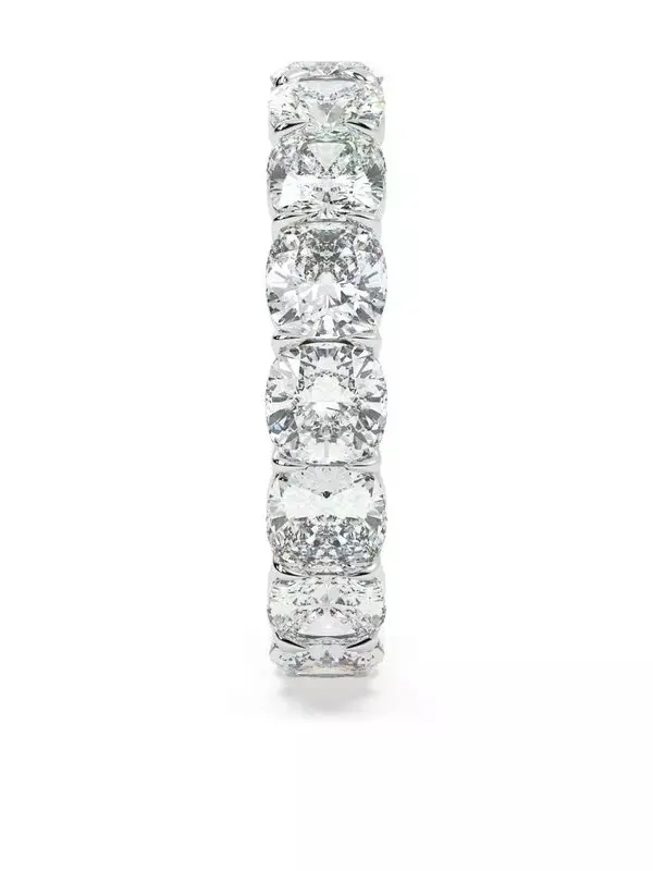 TILLA 14k White Gold Eternity Ring - Silver