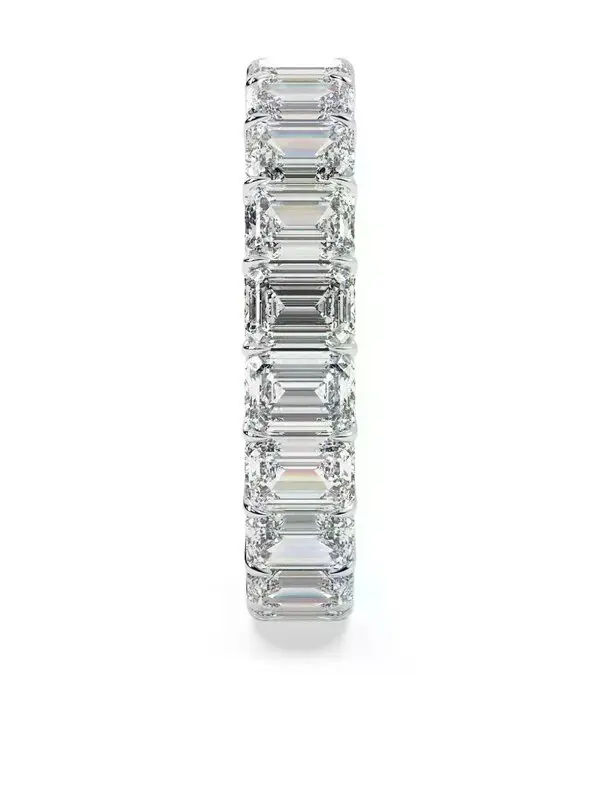 TILLA 14k White Gold Diamond Eternity Ring