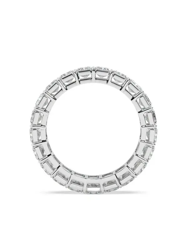 TILLA 14k White Gold Diamond Eternity Ring