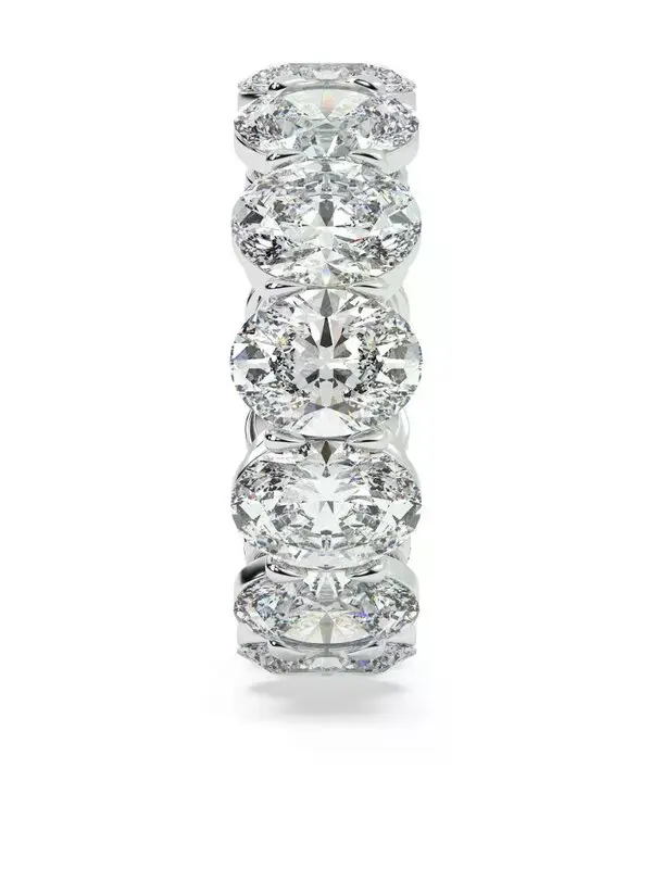 TILLA 14k White Gold 9.75 Ct. Diamond Eternity Ring