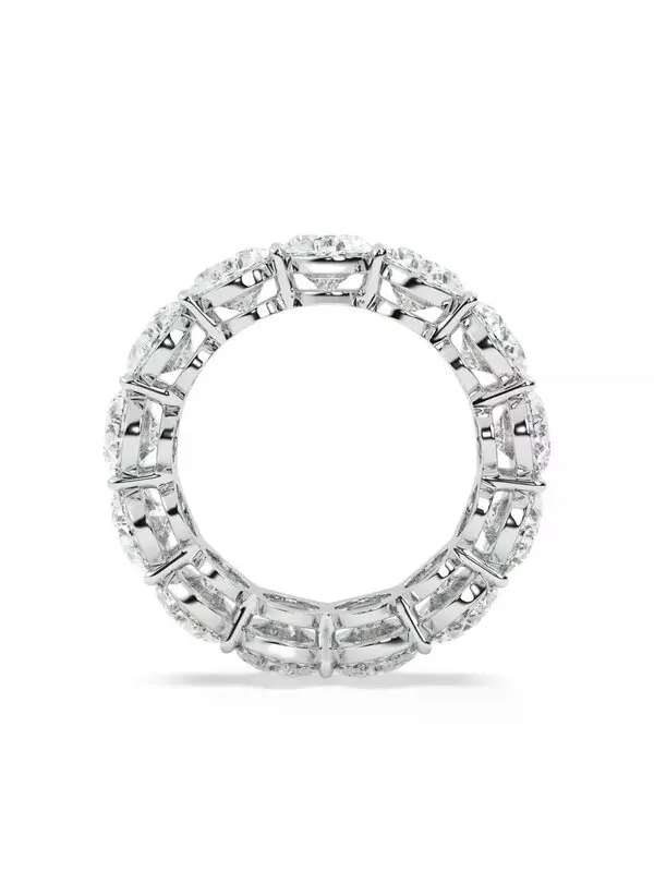 TILLA 14k White Gold 9.75 Ct. Diamond Eternity Ring
