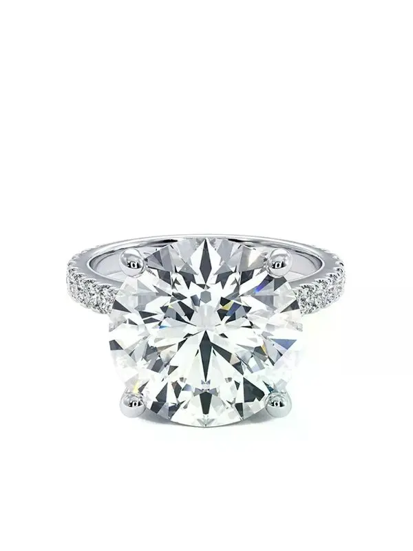 TILLA 14k White Gold Diamond Ring - Silver