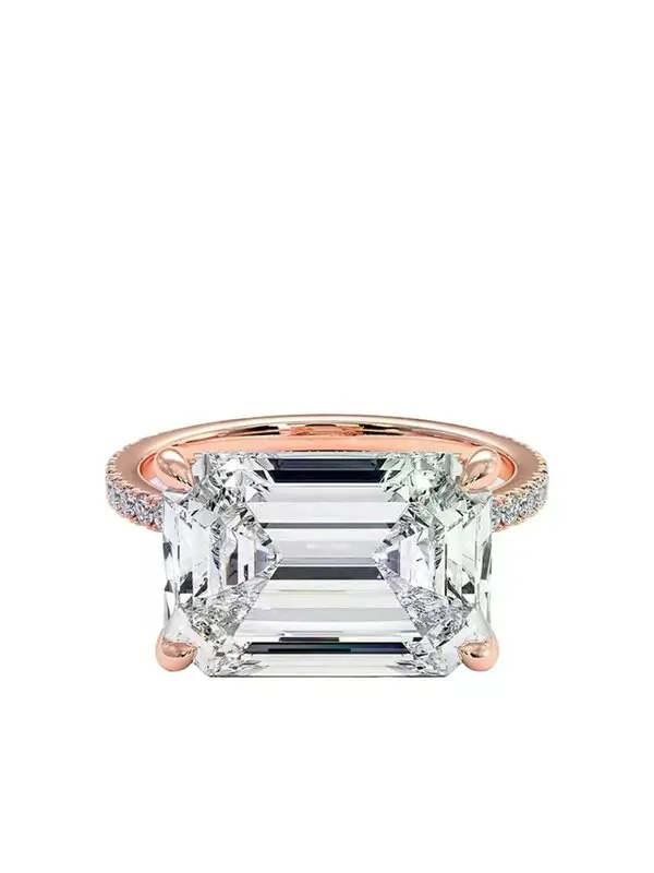 TILLA 14k Rose Lab-grown Diamond Ring - Gold