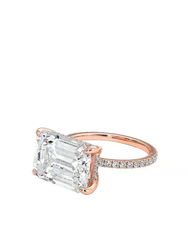 TILLA 14k Rose Lab-grown Diamond Ring