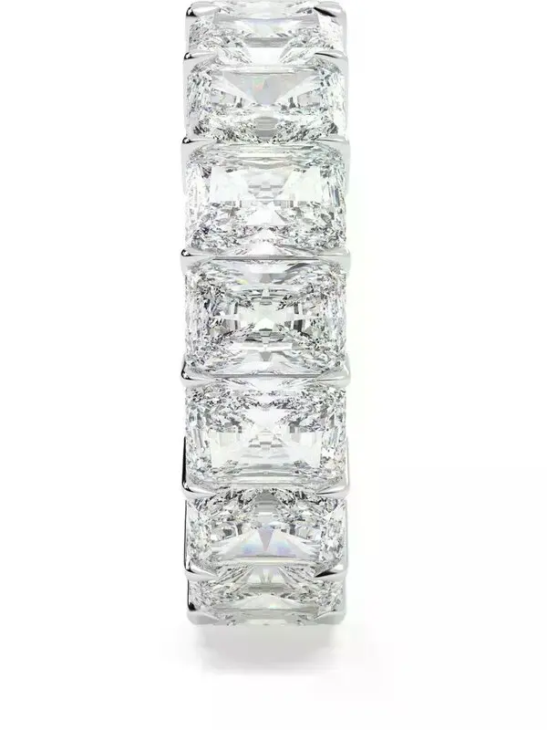 TILLA 14k White Gold Diamond Eternity Ring