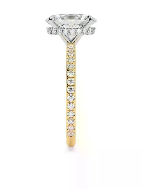 TILLA 14k Yellow Diamond Ring - Gold