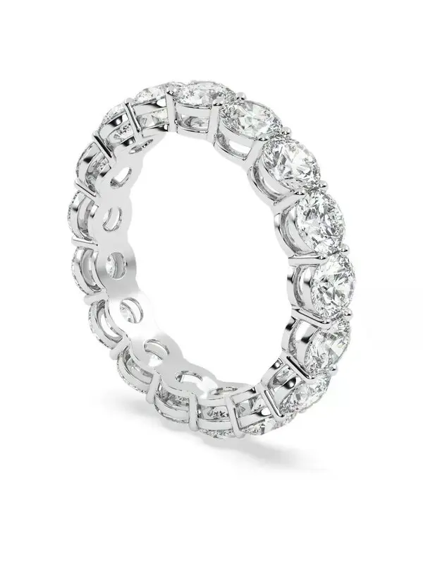 TILLA 14k White Gold Diamond Eternity Ring