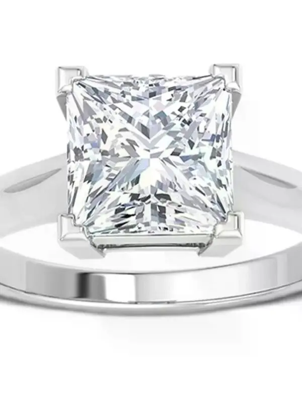 TILLA 14k White Gold Lab-grown Diamond Ring