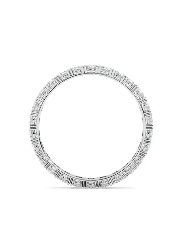 TILLA 14k White Gold 1ct Lab Grown Diamond Wedding Band