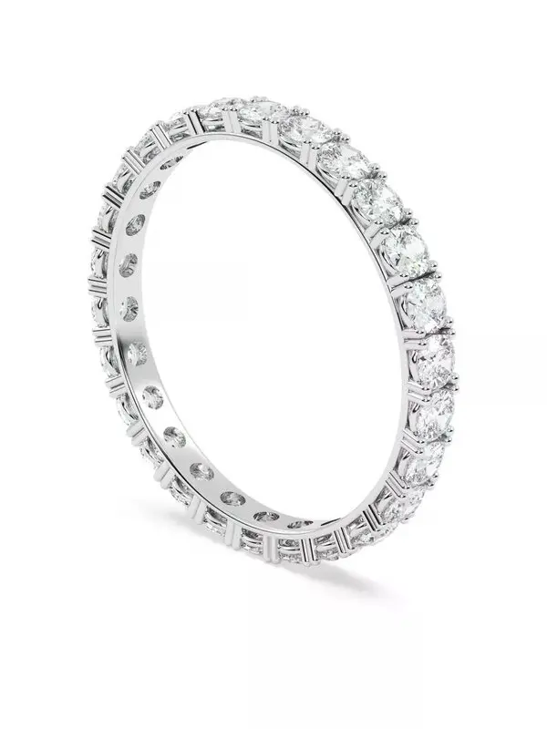 TILLA 14k White Gold 1ct Lab Grown Diamond Wedding Band