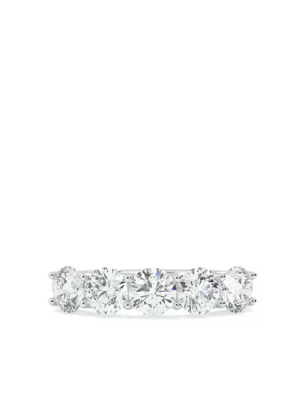 TILLA 14k White Gold Lab-grown Diamond Ring - Silver