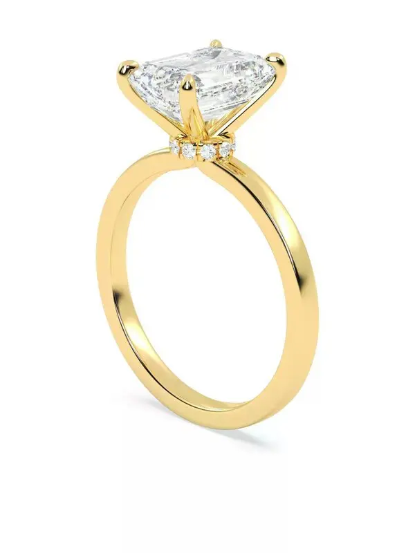 TILLA 14k Yellow Lab-grown Diamond Solitaire Ring