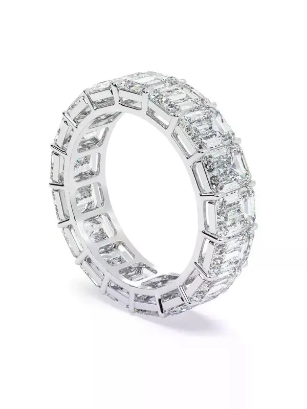 TILLA 14k White Gold Lab-grown Diamond Band Ring