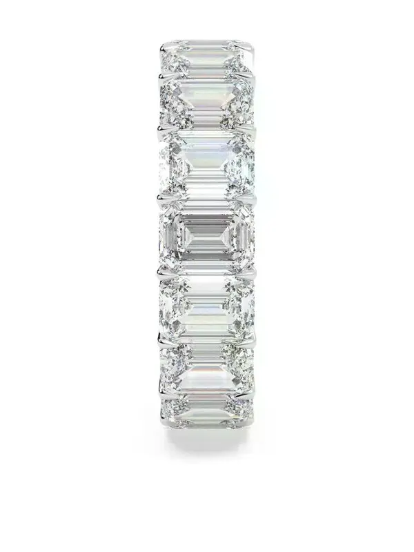 TILLA 14k White Gold Lab-grown Diamond Band Ring