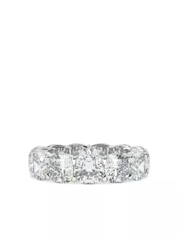 TILLA 14k White Gold Diamond Ring - Silver
