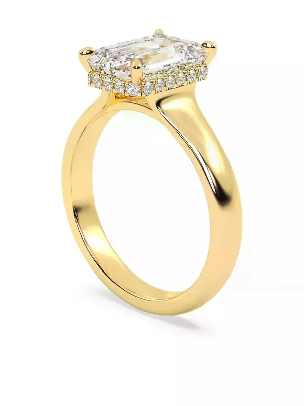 TILLA 14k Yellow Diamond Solitaire Ring