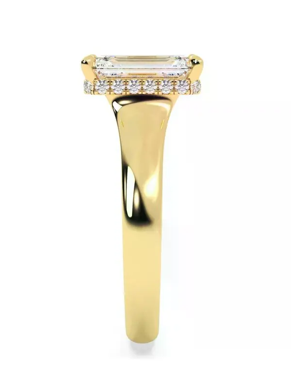 TILLA 14k Yellow Diamond Solitaire Ring