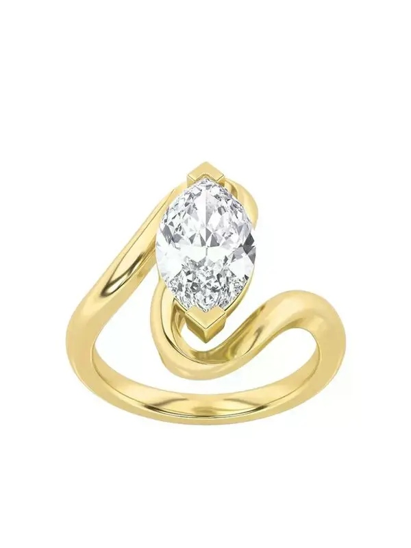 TILLA 14k Yellow Lab-grown Diamond Ring - Gold